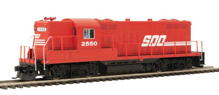 Walthers - EMD GP9 Phase II with High Hood - Standard DC - Soo Line #2550 - 910-10474