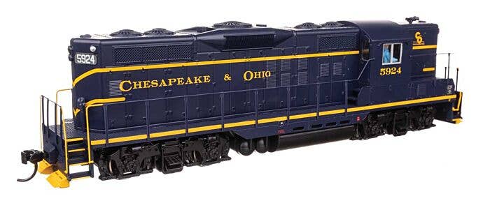 Walthers - EMD GP9 Phase II with High Hood - Standard DC - Chesapeake & Ohio #5924 - 910-10493