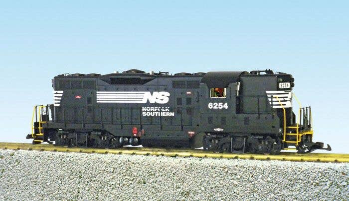 USA - EMD GP9 - Standard DC - Norfolk Southern #6254 (black, white) - 748-22135