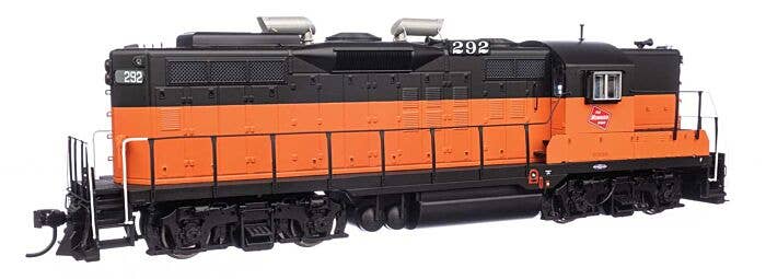 Walthers - EMD GP9 - Standard DC - Milwaukee Road #292 (orange, black, white) - 920-49807