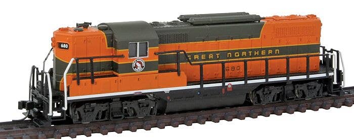 Atlas - EMD GP9 w/DCC - Torpedo Tube Air Tanks - Great Northern #680 ...
