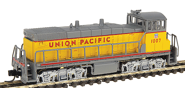 Con-Cor - EMD MP15 - Standard DC - Union Pacific #1007 (yellow, gray w ...