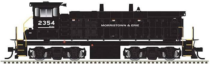 Atlas - EMD MP15DC - LokSound and DCC - Master Gold(R) - Morristown and Erie 2408 (black, white ...