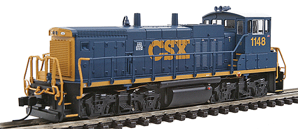 Atlas - EMD MP15DC Square Air Filter - Standard DC - Master(R) - CSX #1148 (blue, yellow YN3 ...