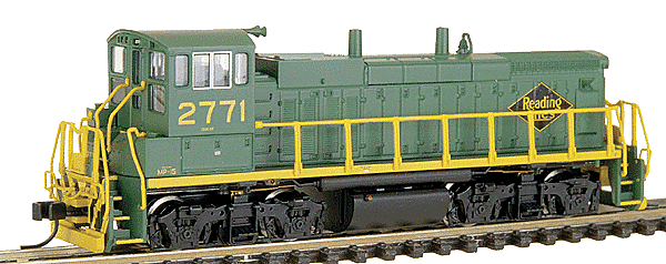 Atlas - EMD MP15DC - Standard DC - Master(R) - Reading #2771 (Dark Green, yellow) - 150-52214