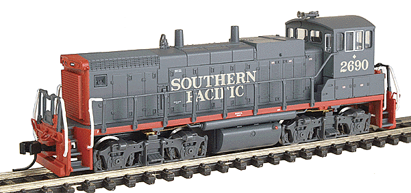 Atlas - EMD MP15DC - Standard DC - Master(R) - Southern Pacific #2690 (gray, scarlet) - 150-52220