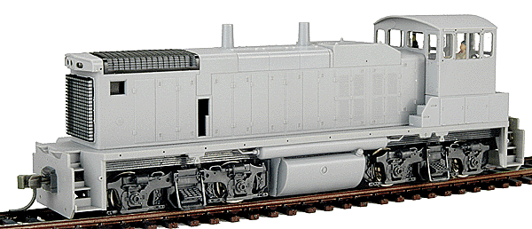 Atlas - EMD MP15DC - Standard DC - Master(R) Series Silver - Undecorated w/Angled Air Filter Box ...