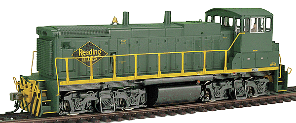 Atlas - EMD MP15DC - Standard DC - Master(R) Series Silver - Reading (Dark Green, yellow), No ...