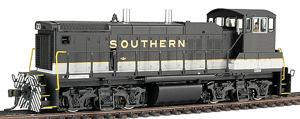 Atlas - EMD MP15DC - Standard DC - Master(R) Series Silver - Southern (black, Imitation Aluminum ...