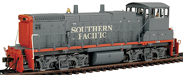 Atlas - EMD MP15DC - Standard DC - Master(R) Series Silver - Southern Pacific (gray, scarlet ...
