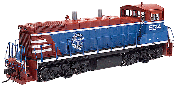 Atlas - EMD MP15DC - Standard DC - Master(R) Series Silver - Belt Railway of Chicago #534 (red ...