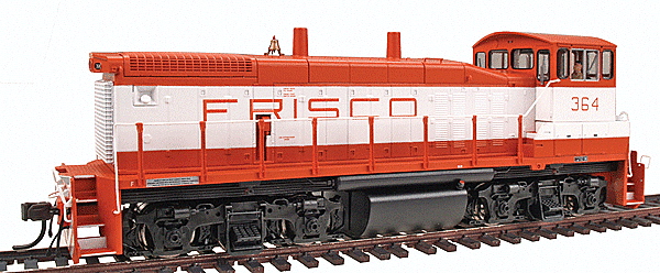 Atlas - EMD MP15DC - Standard DC - Master(R) Series Silver - St. Louis-San Francisco #364 (red ...