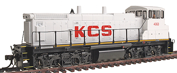 Atlas - EMD MP15DC - Standard DC - Master(R) Series Silver - Kansas City Southern #4363 (white ...