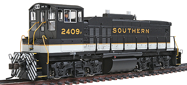 Atlas - EMD MP15DC - Standard DC - Master(R) Series Silver - Southern #2409 (black, imitation ...