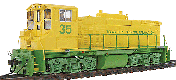 Atlas - EMD MP15DC - Standard DC - Master(R) Series Silver - Texas City Terminal #35 (yellow ...