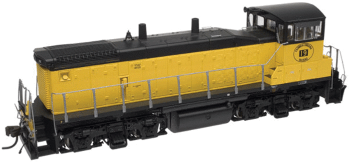 Atlas - EMD MP15DC - Standard DC - Master(R) Silver - Cambria & Indiana #19 (yellow, black ...