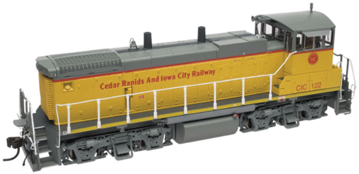 Atlas - EMD MP15DC - Standard DC - Master(R) Silver - Cedar Rapids & Iowa City (Crandic) #122 ...
