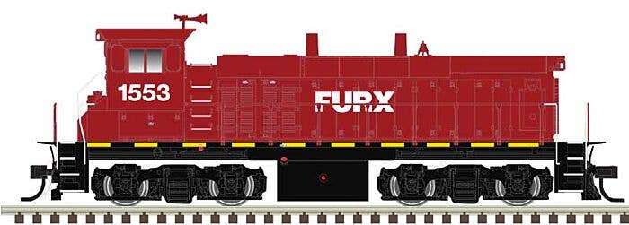 Atlas - EMD MP15DC - with Ditch Lights - LokSound and DCC - Master(R) Gold - FURX 1553 (red ...
