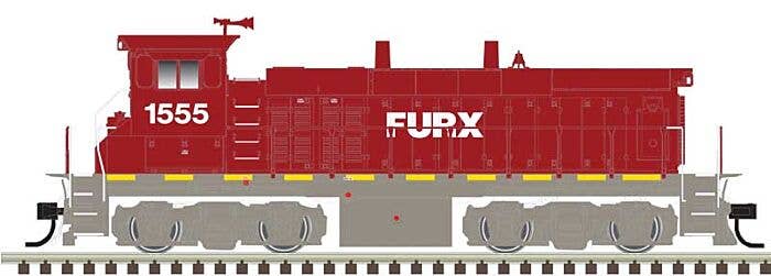 Atlas - EMD MP15DC - with Ditch Lights - LokSound and DCC - Master(R) Gold - FURX 1555 (red ...