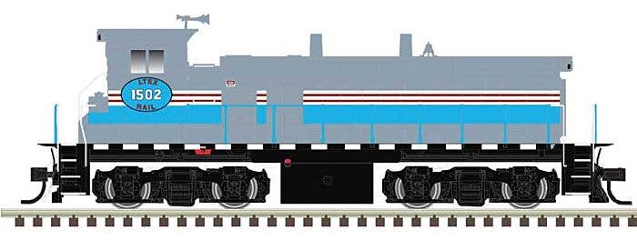 Atlas - EMD MP15DC - with Ditch Lights - Standard DC - Master(R) Silver - LTEX 1502 (silver ...