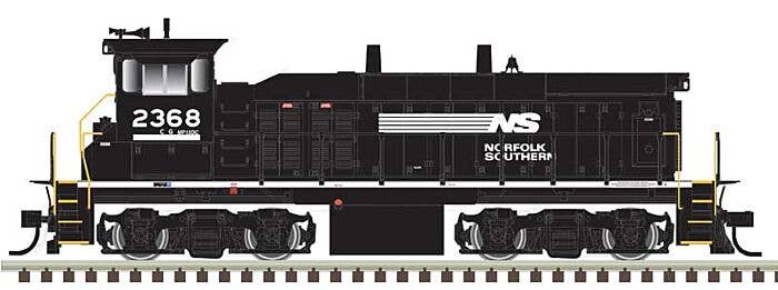Atlas - EMD MP15DC - with Ditch Lights - Standard DC - Master(R) Silver - Norfolk Southern 2372 ...