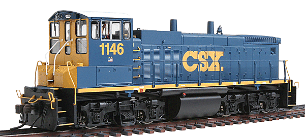 Atlas - EMD MP15DC w/Sound & DCC - Master(R) Series Gold - CSX #1146 (blue, yellow YN3), Square ...