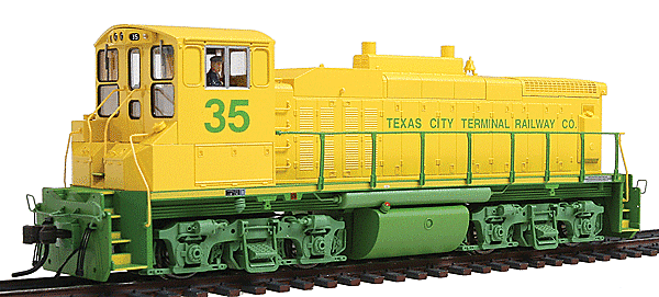 Atlas - EMD MP15DC w/Sound & DCC - Master(R) Series Gold - Texas City Terminal #35 (yellow ...