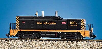 USA - EMD NW2 Calf - Standard DC - DRGW (black, orange) - 748-22002
