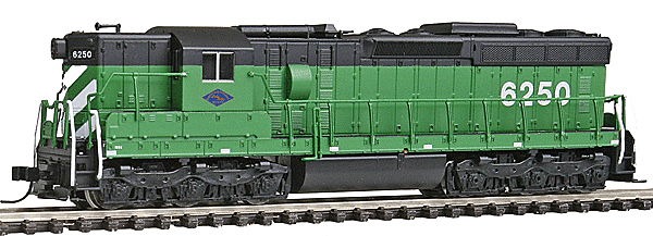 Atlas - EMD SD24 - Standard DC - Master(R) - Maryland Midland #6250 (ex BN) - 150-54539