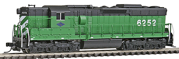 Atlas - EMD SD24 - Standard DC - Master(R) - Maryland Midland #6252 (ex BN) - 150-54540