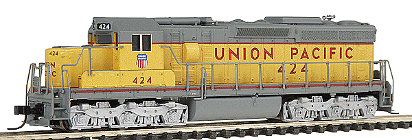 Atlas - EMD SD24 w/DCC - Master(R) - Union Pacific #424 (yellow, gray) - 150-54475