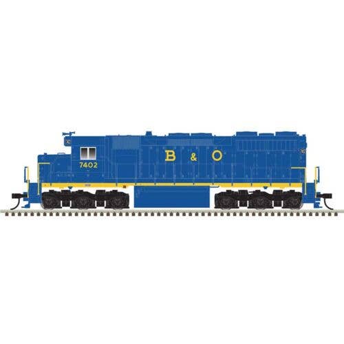 Atlas - EMD SD35 Low Nose - Standard DC - Master(R) Silver - Baltimore & Ohio #7402 (blue ...