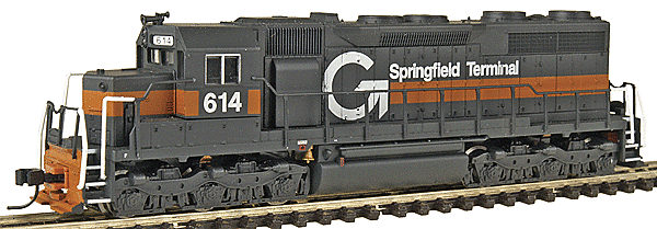 Atlas - EMD SD35 Low Nose w/DCC - Guilford (Springfield Terminal) #614 (gray, orange) - 150-49685