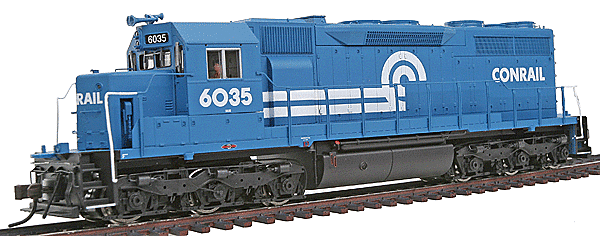 Atlas - EMD SD35 Low Nose w/Sound & DCC - Master(R) Gold - Conrail #6035 Low Nose (blue, white ...