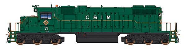 Intermount - EMD SD38-2 - Standard DC - Chicago & Illinois Midland ...