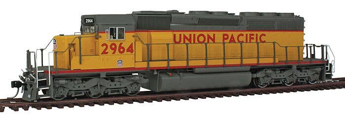Intermount - EMD SD40-2 - DCC - Union Pacific (Armour Yellow, gray, red Frame Stripe, 2900 ...