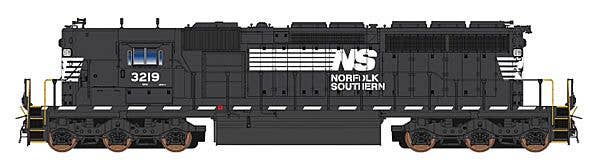 Intermount - EMD SD40-2 High Hood w/DCC - Norfolk Southern (black, white) - 85-49388