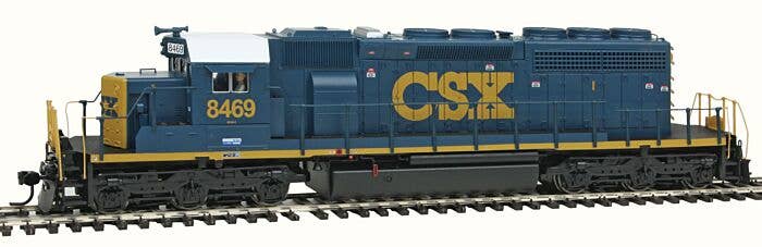 BLI - EMD SD40-2 Low-Nose w/Sound & DCC - Paragon3(TM) - CSX #8469 (YN3, blue, yellow, white ...