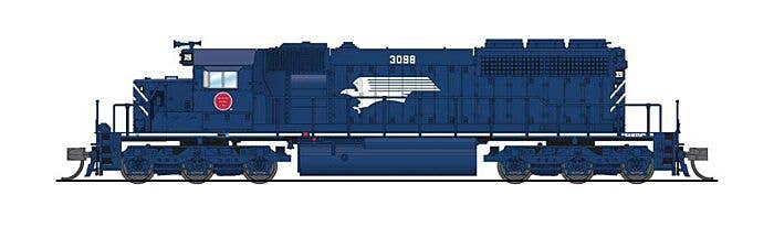 BLI - EMD SD40-2 Low Nose - Sound and DCC - Paragon4 - Missouri Pacific #3131 (Jenks Blue, white ...