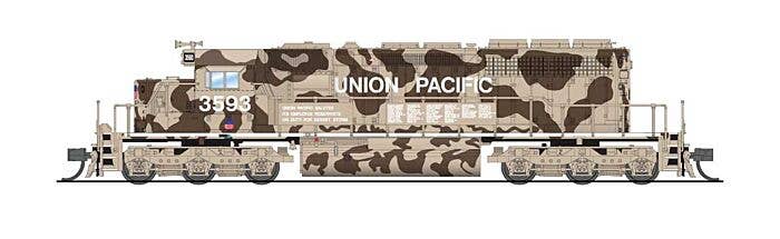 BLI - EMD SD40-2 Low Nose - Sound and DCC - Paragon4 - Union Pacific #3593 (Desert Victory ...