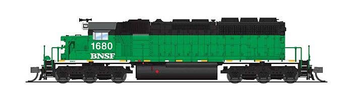 BLI - EMD SD40-2 Low Nose - Standard DC - Stealth - BNSF Railway #1680 ...