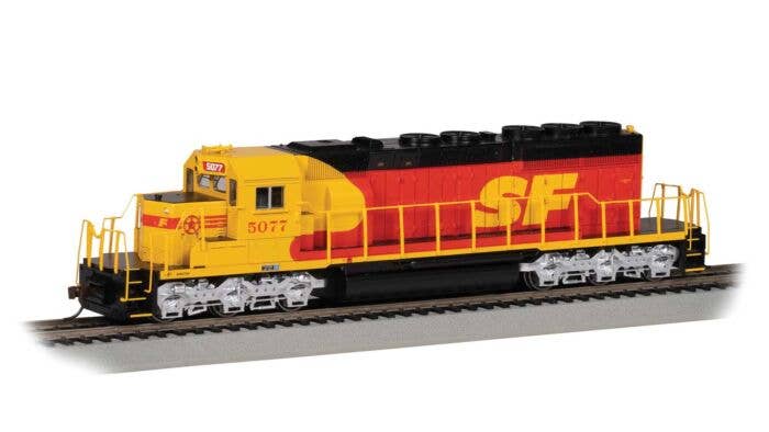 Bachmann - EMD SD40-2 - Sound and DCC - Santa Fe #5077 (SPSF Merger ...