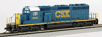 Bachmann - EMD SD40-2 - Standard DC - CSX Transportation #8865 (Dark Future; blue, yellow) - 160 ...
