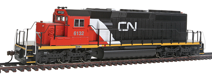 Bachmann - EMD SD40-2 - Standard DC - Canadian National #6132 - 160-67017