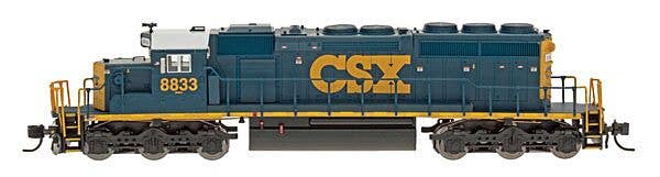 Intermount - EMD SD40-2 - Standard DC - CSX (Dark Future, blue, yellow, white Cab Roof) - 85-69322