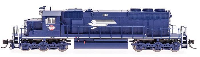 Intermount - EMD SD40-2 - Standard DC - Missouri Pacific (Jenks Blue, Large Hood & Small Cab ...