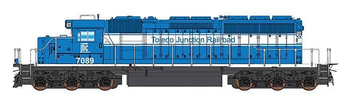 Intermount - EMD SD40-2 - Standard DC - Toledo Junction (blue, white) - 85-69380