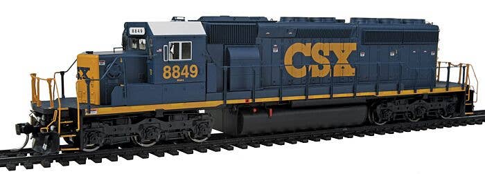 Intermount - EMD SD40-2 w/LokSound & DCC - CSX Transportation (blue, yellow, White Cab) - 85-49322S