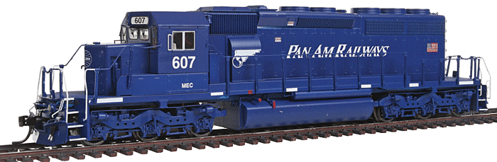 Intermount - EMD SD40-2 w/LokSound & DCC - Pan Am Railways/Maine Central (2010 Scheme, blue ...