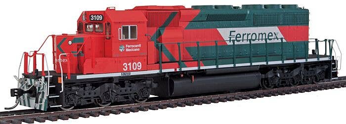 Intermount - EMD SD40-2 w/LokSound & DCC - Ferromex (orange, green) - 85-49330S